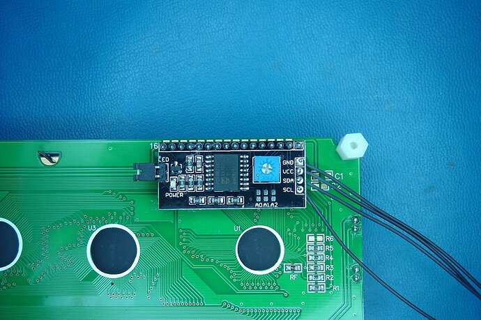 LCD with I2c adaptor giving black boxes - General Electronics - Arduino ...