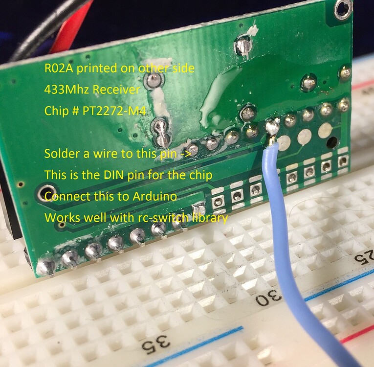 RC Switch - Issue receiving data from four button remote - Networking, Protocols, and Devices ...