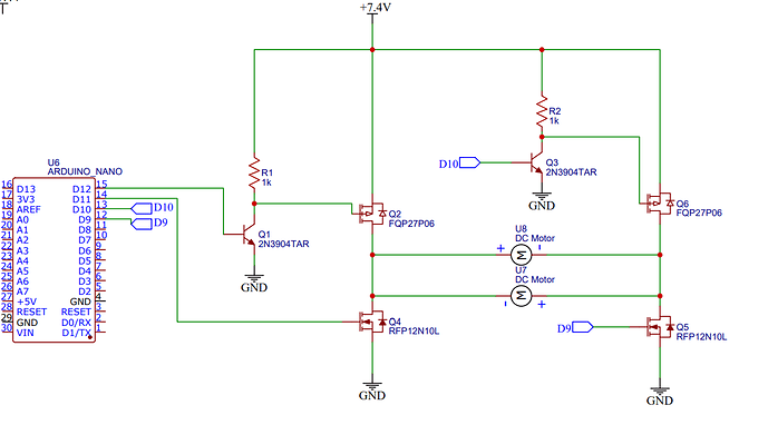 My H-bridge doesn't seem to be working - General Electronics - Arduino ...