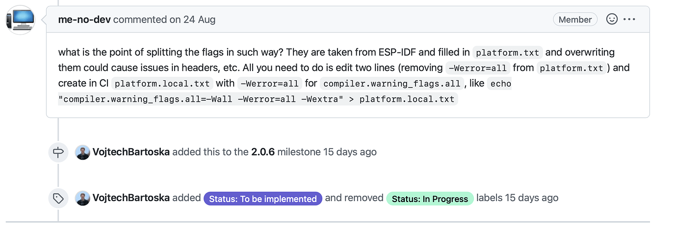 Esp32 Unused Variable Compile Error Programming Arduino Forum