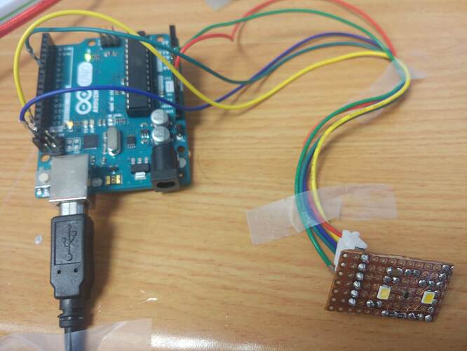 RGB Sensor - TCS3400 - Sensors - Arduino Forum