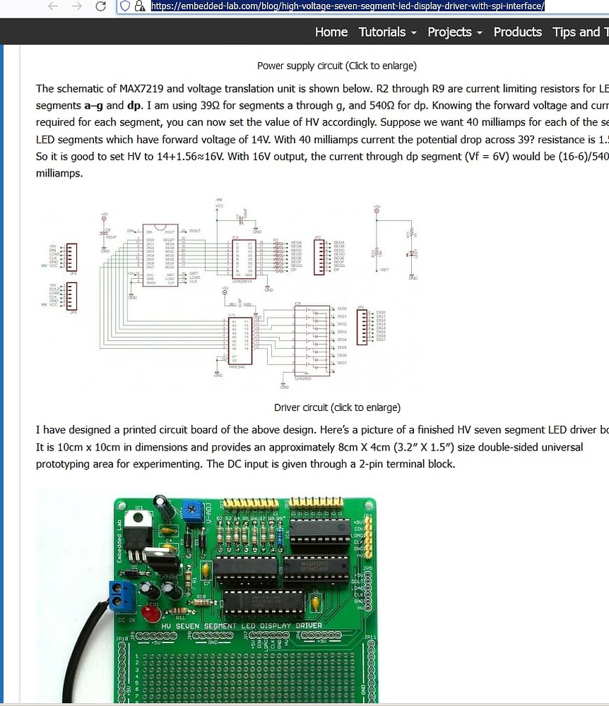 How to Drive large (4-inch) Seven segment display - LEDs and Multiplexing - Arduino Forum