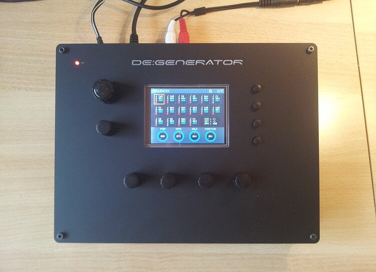 Wave Synthesizer "DE:generator" - Showcase - Arduino Forum