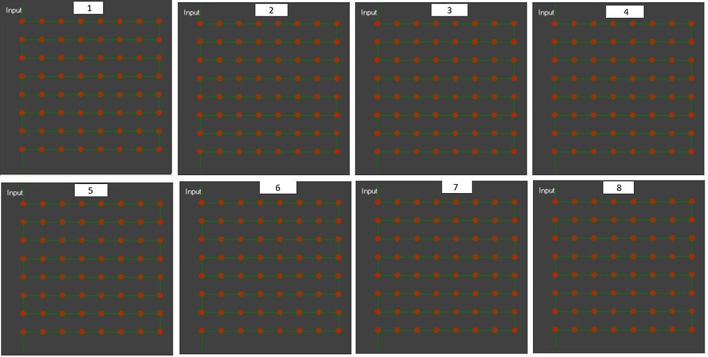 8x8 modules interfacing issue (RGB led ws2811 module) - LEDs and Multiplexing - Arduino Forum