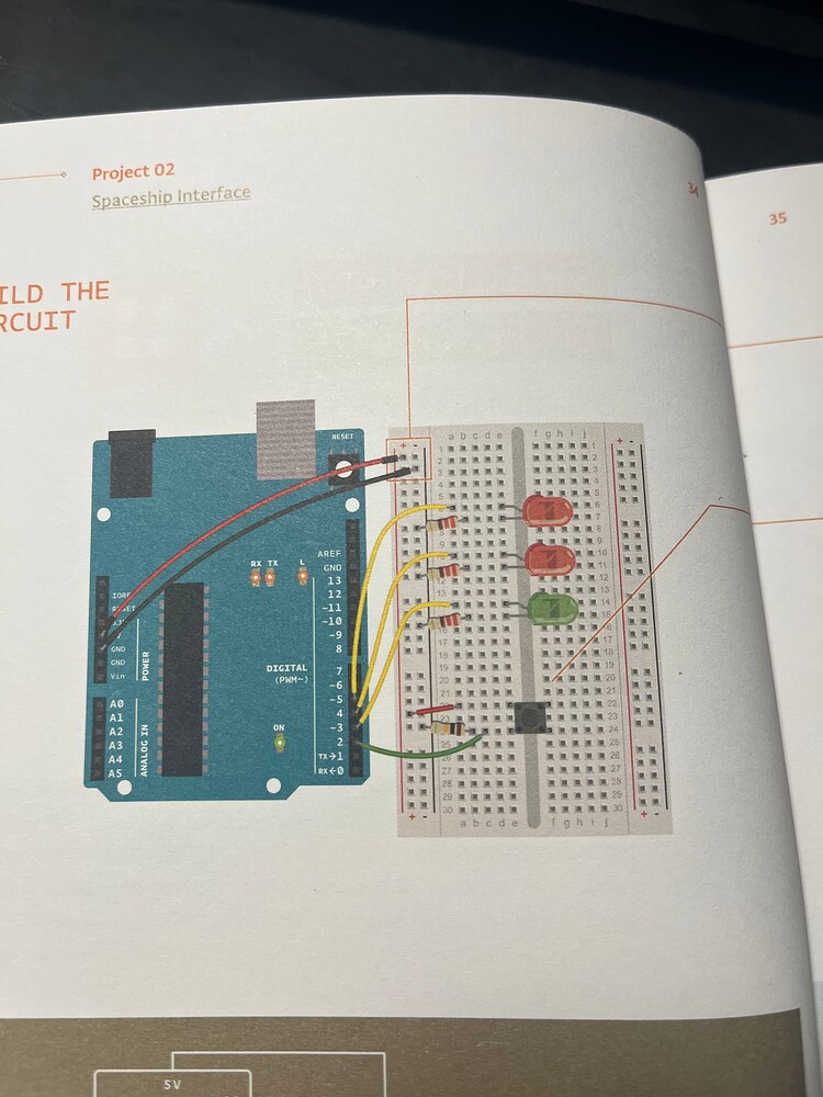 Project 2: LEDs not working - Starter Kit - Arduino Forum
