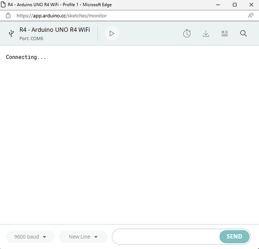 Cloud Editor Serial Monitor Not working - Cloud Editor - Arduino Forum Cloud Editor Serial Monitor Not working - Cloud Editor - Arduino Forum
