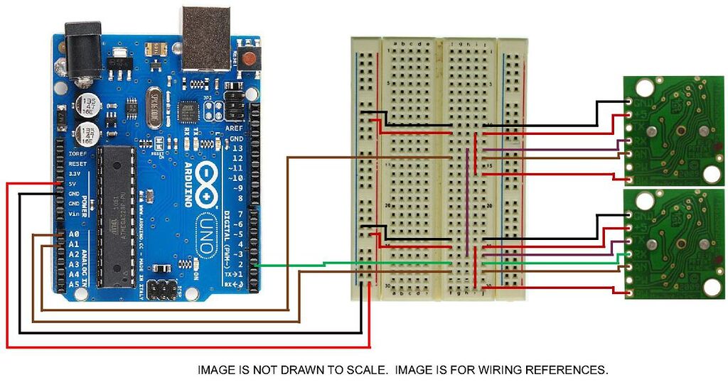 Strange Output Using 2 Ultrasonic Rangefinders Sensors Arduino Forum