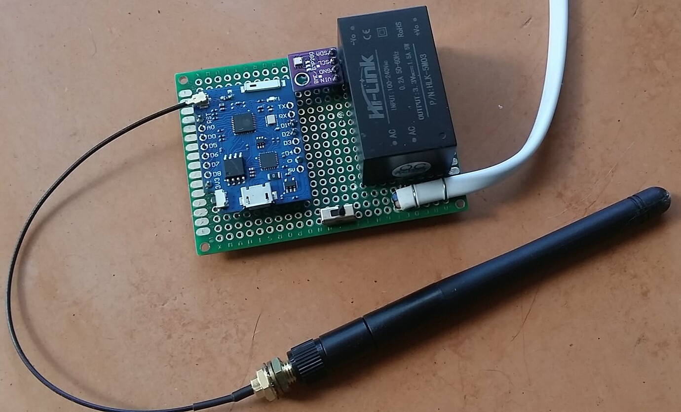 Weather station and wifi repeater based ESP 8266 - Home Automation - Arduino Forum