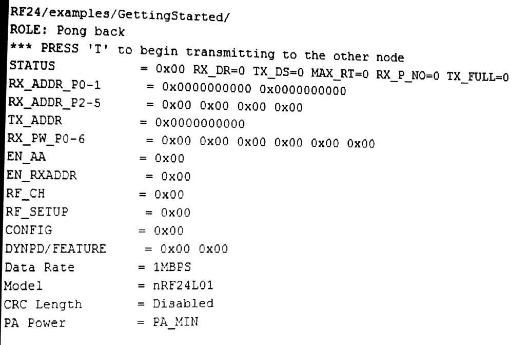 Radio modules - nRF24L01+ - Programming - Arduino Forum