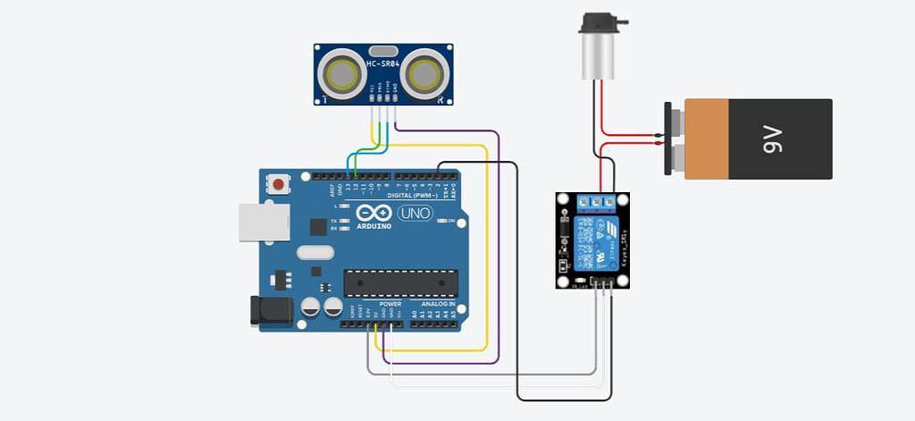 Is that possible to add a water sensor and servo motor into this ...