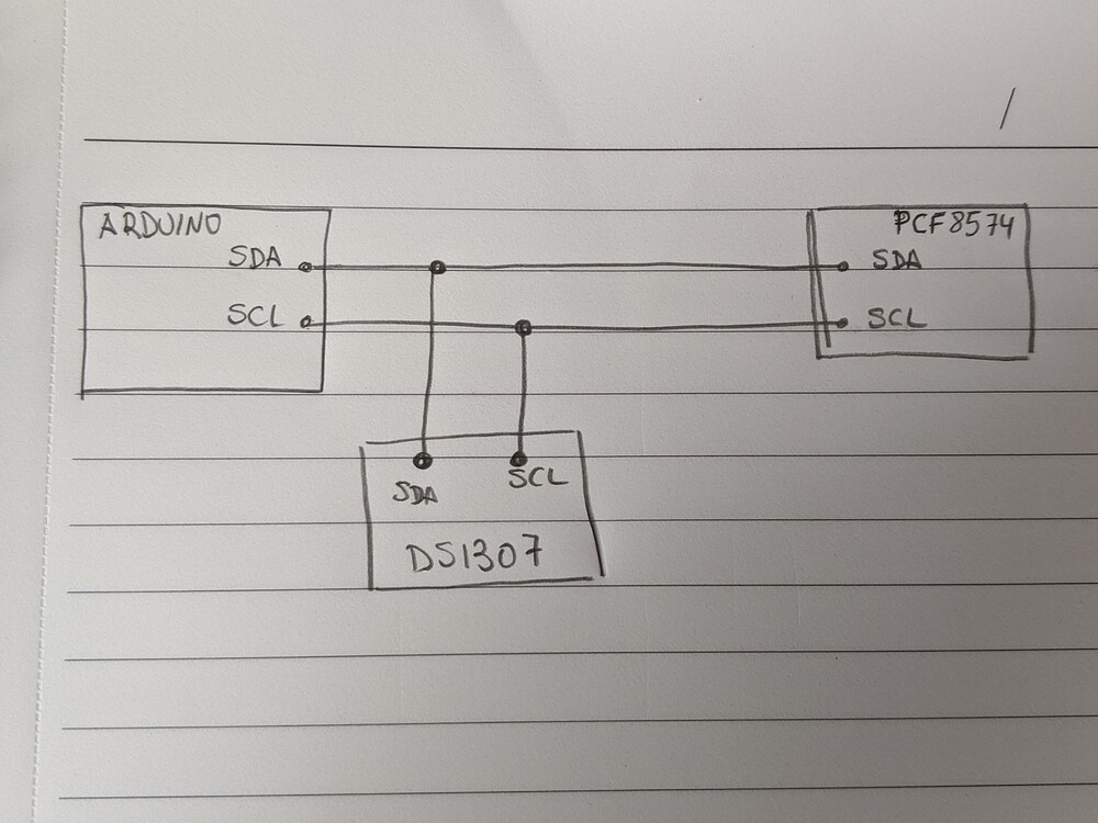 I2C, DS1307, and PCF8574 connection issues - Networking, Protocols, and Devices - Arduino Forum