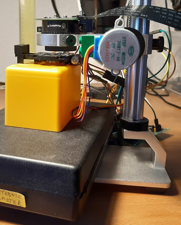 Two 28BYJ48 stepper motors L₁/L₂ positioning system - Exhibition ...