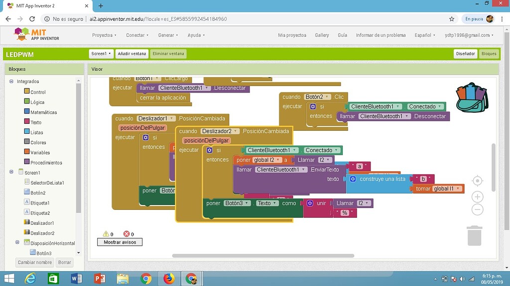 COMUNICACIÓN POR BLUETOOTH - Español - Arduino Forum