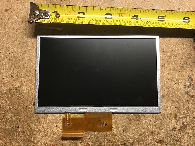 Using Arduino to drive AUO 05A17 LCD screen - Displays - Arduino Forum