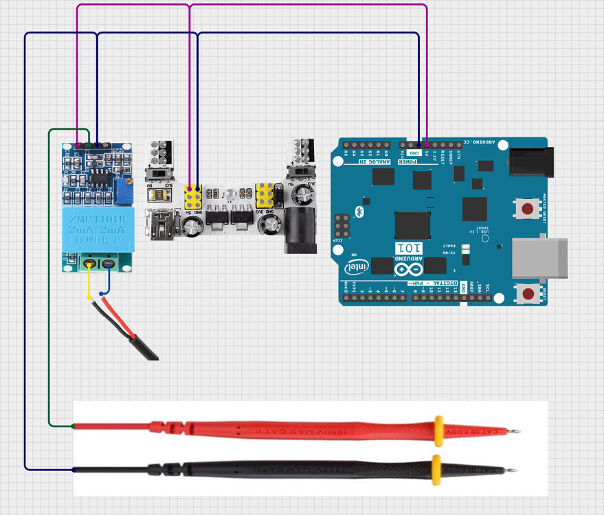 ZMPT101B noisy output - Sensors - Arduino Forum