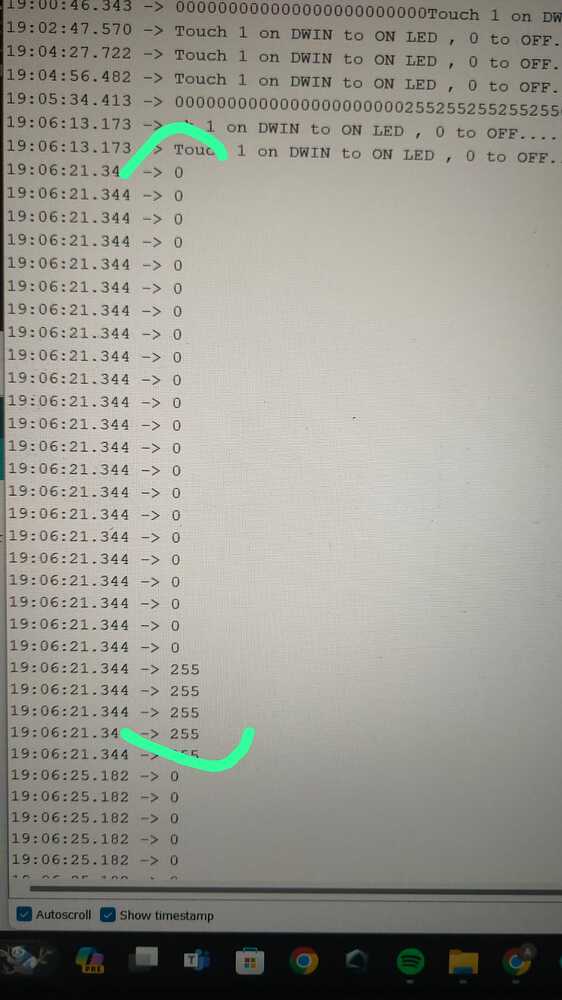 Arduino to DWIN Display Serial communication issue - Displays - Arduino Forum