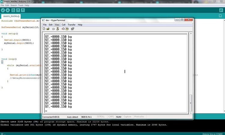 RS232 to TTL converter for weighing, but Serial Write Can't show perfect data - General Guidance ...