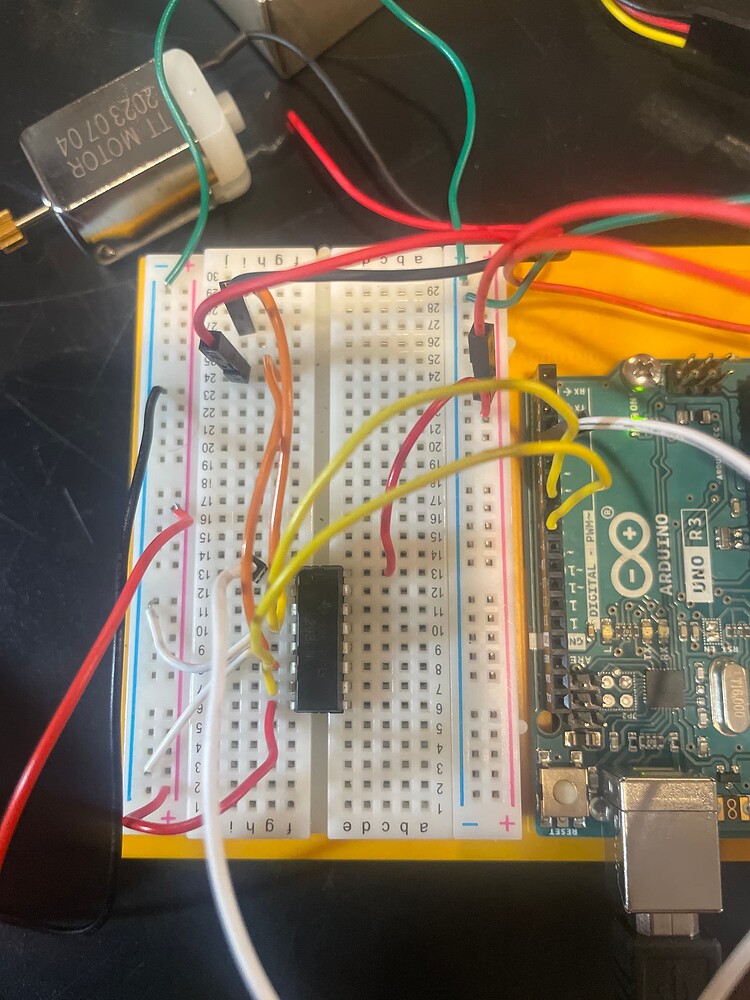 H-Bridge for Project not Working - General Electronics - Arduino Forum