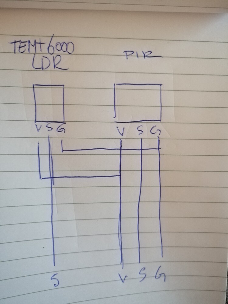 LDR en PIR combining V+GND - General Guidance - Arduino Forum
