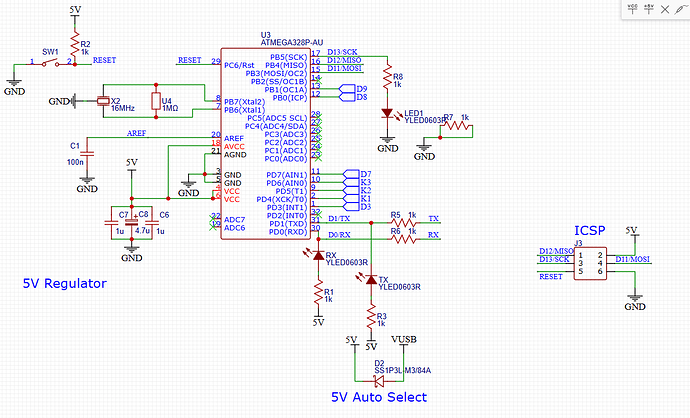Issue Uploading: Custom PCB with ATmega328P CH340C - General Electronics - Arduino Forum