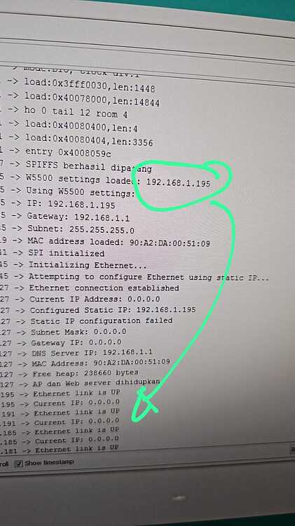 Ethernet can't get an IP address - Programming Questions - Arduino Forum