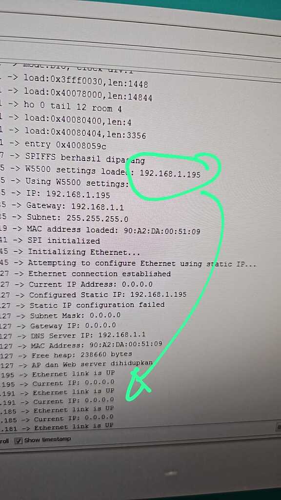 Ethernet can't get an IP address - Programming Questions - Arduino Forum