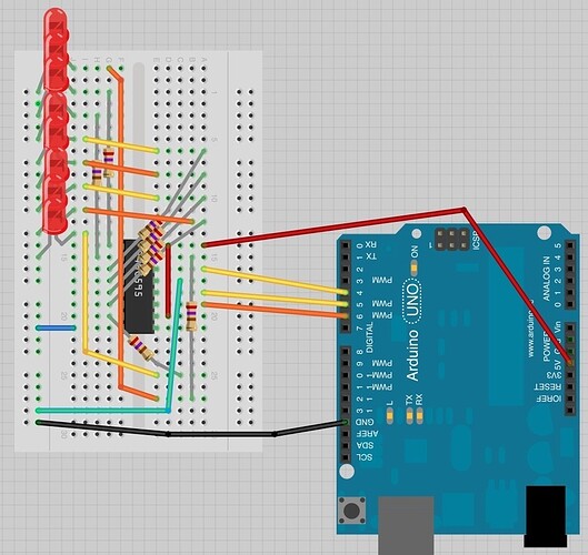 Trouble with shift register, TPIC6B595N - General Electronics - Arduino ...