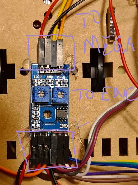 Optical Sensor (LM393) as a wheel encoder not reading correct ticks ...