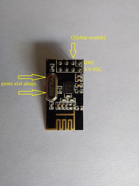 NRF24L01: requisitos minimos para que arranque? - Hardware - Arduino Forum