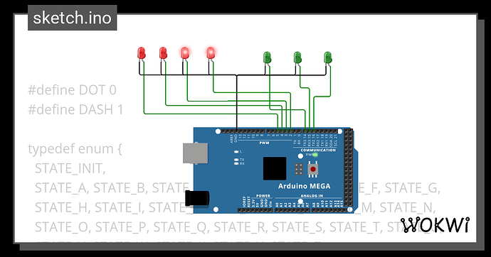Morse - CW decoder to LED's - Programming - Arduino Forum