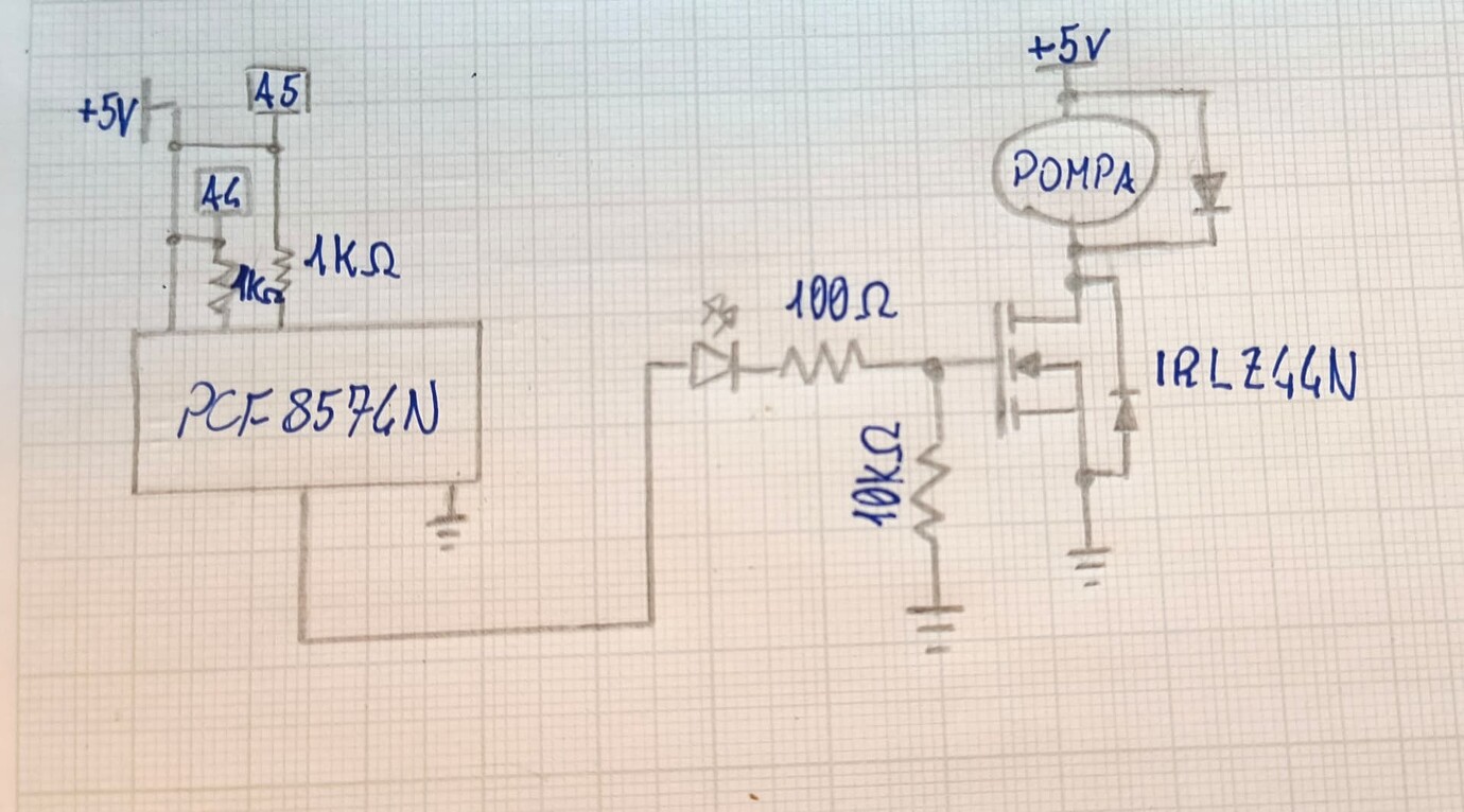 Problema di attivazione MOSFET tramite PCF8574 - Hardware - Arduino Forum