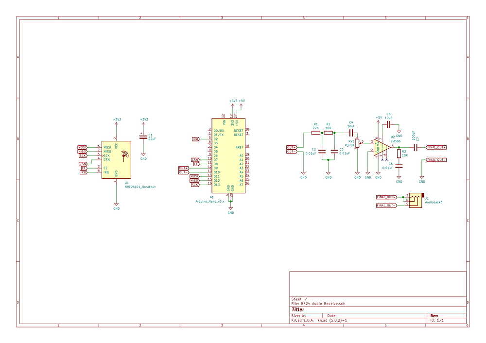 Wireless Audio Transmission with NRF24L01 - General Guidance - Arduino ...