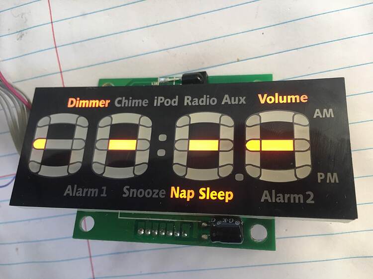 8x16 Segment display driver with limited input - 3rd Party Boards ...