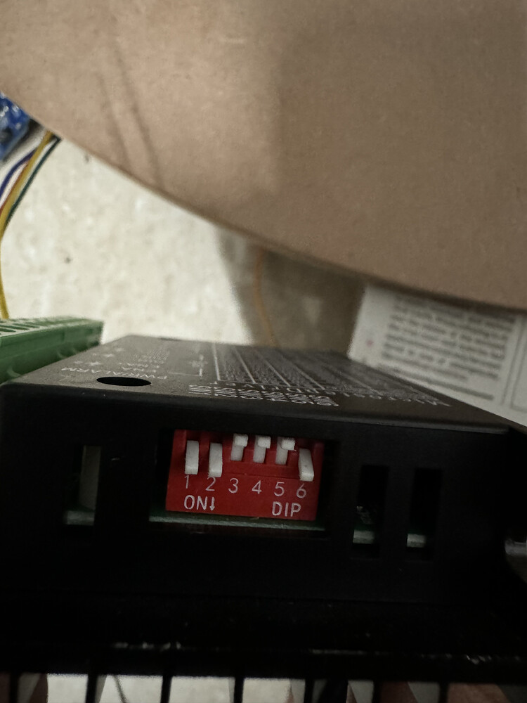 Nema 23 Stepper Motor with tb6600 driver not moving a full step ...