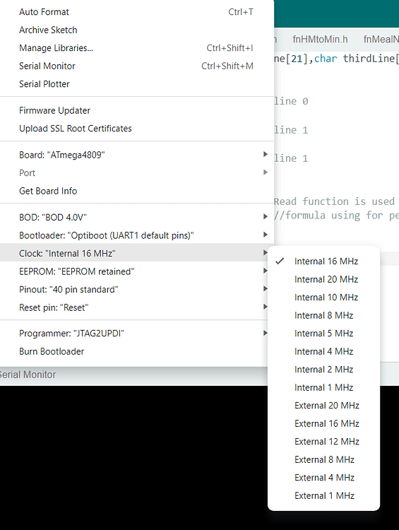 ATMEGA 4809 PF with external crystal @ 16 MHz - 3rd Party Boards - Arduino Forum