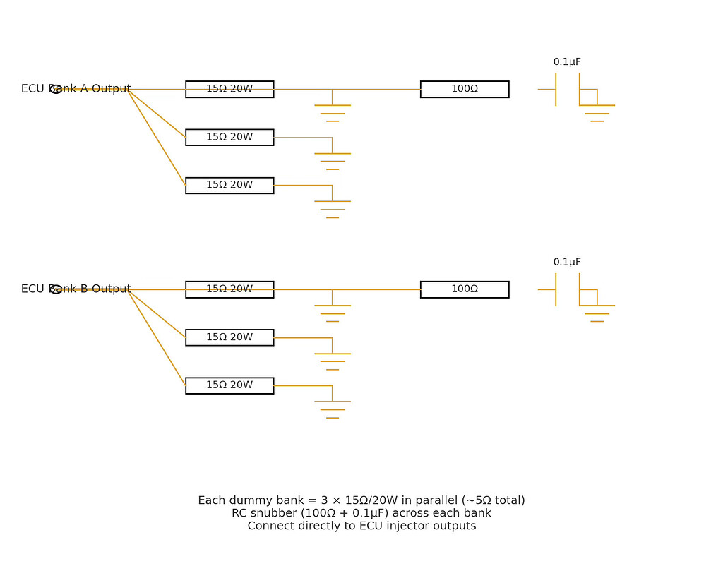 Load for injector banks in stock ECU - General Guidance - Arduino Forum