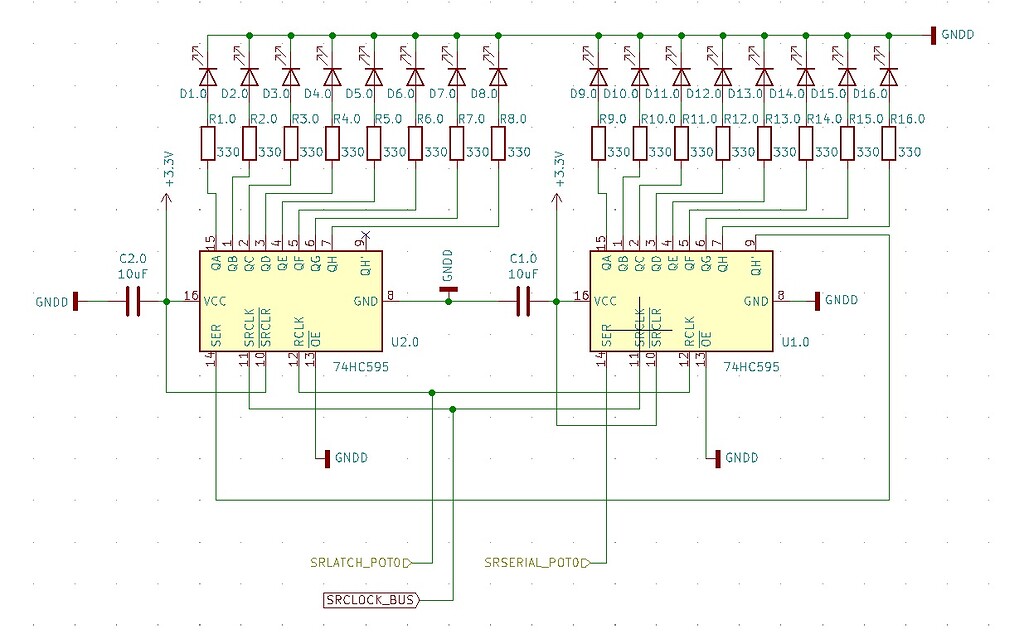 How Many Leds Can I Power Via Shift Registers With A Mega Leds And Multiplexing Arduino Forum