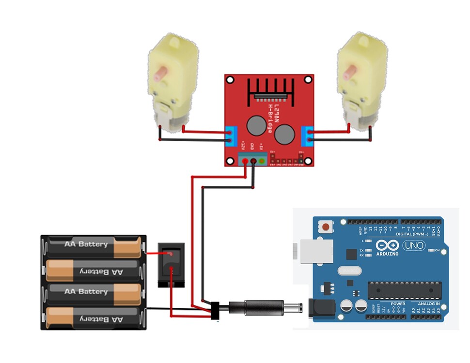 Adding Tcs3200 Color Sensor To Robot Car General Guidance Arduino Forum