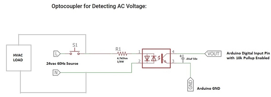 Opticoupler Between 24vac & Digital-Pullup Arduino Input - General ...