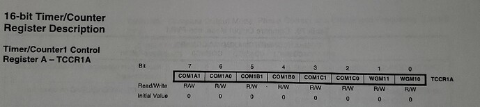 Manipulating Timer 1 on Mega 2560 for variable frequency output on pins ...