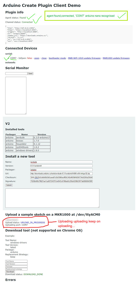 Arduino Team Help Needed Arduino Create Agent Js Client How To Use