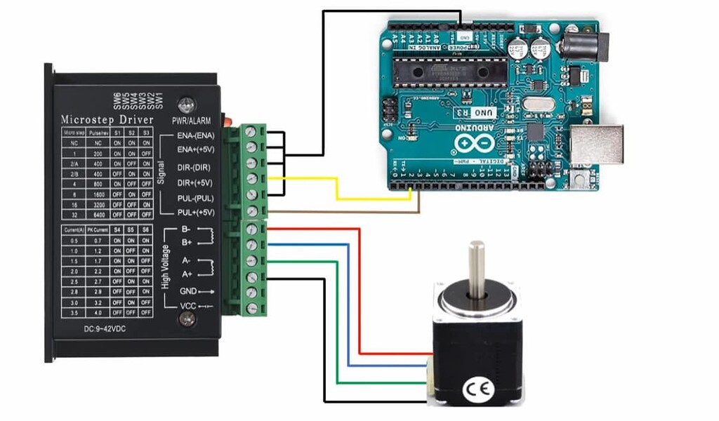 Powering 6 stepper motors with 3 arduinos - Page 2 - General Guidance ...