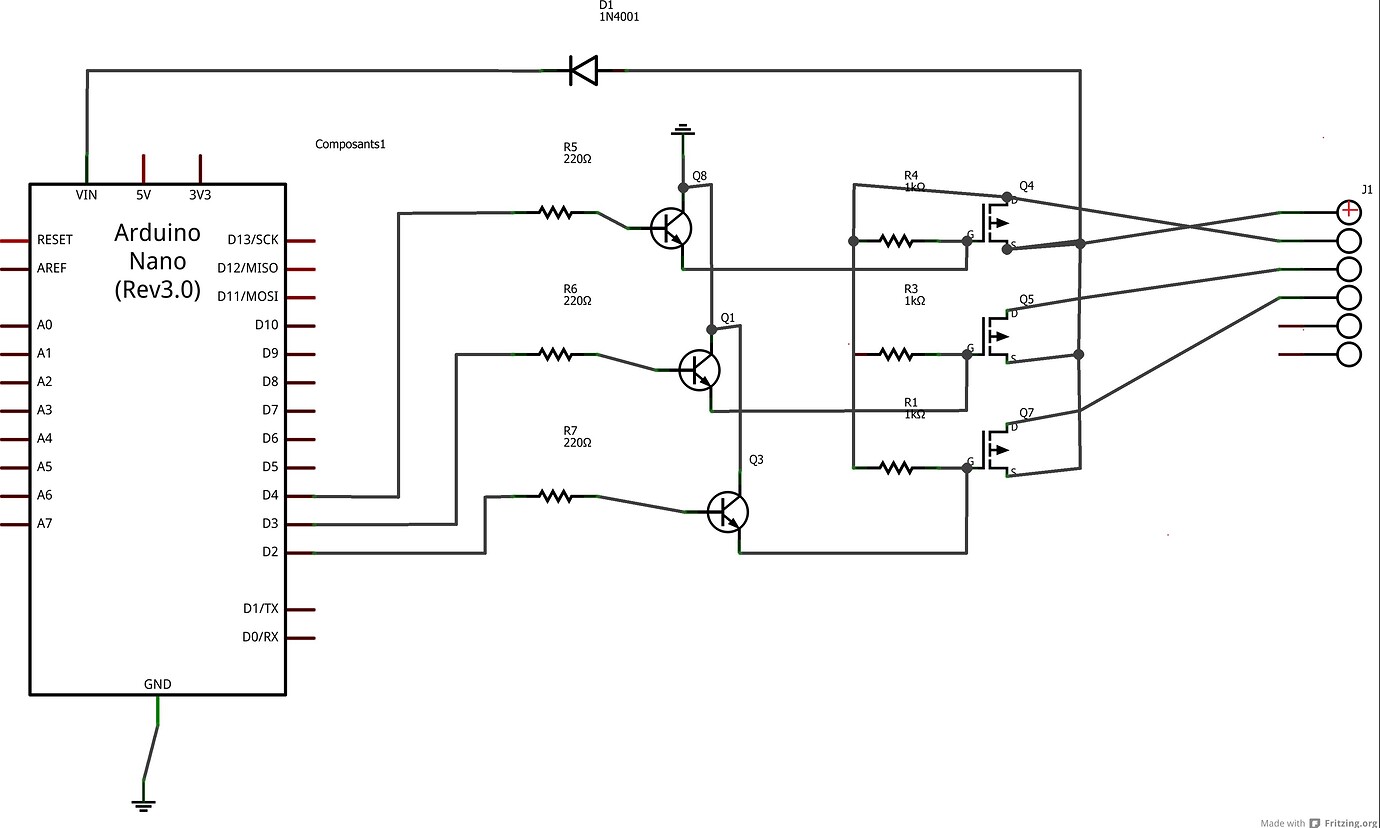 Mosfet PNP - Burn - General Electronics - Arduino Forum