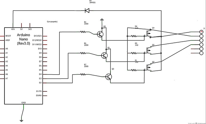Mosfet PNP - Burn - General Electronics - Arduino Forum