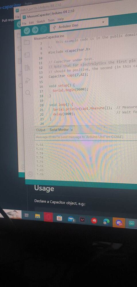 Parallel plate capacitor - General Guidance - Arduino Forum