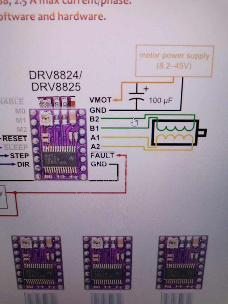 UNO + Shield + Drv8825 + Stepperonline - Français - Arduino Forum