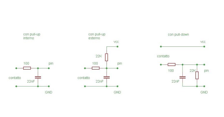 Accensione 7 relè con 7 pulsanti più 1 che spegne tutti - Software ...