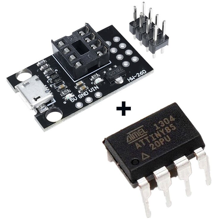 Attiny85 (Digispark) not recognized after using usb pins - IDE 1.x ...