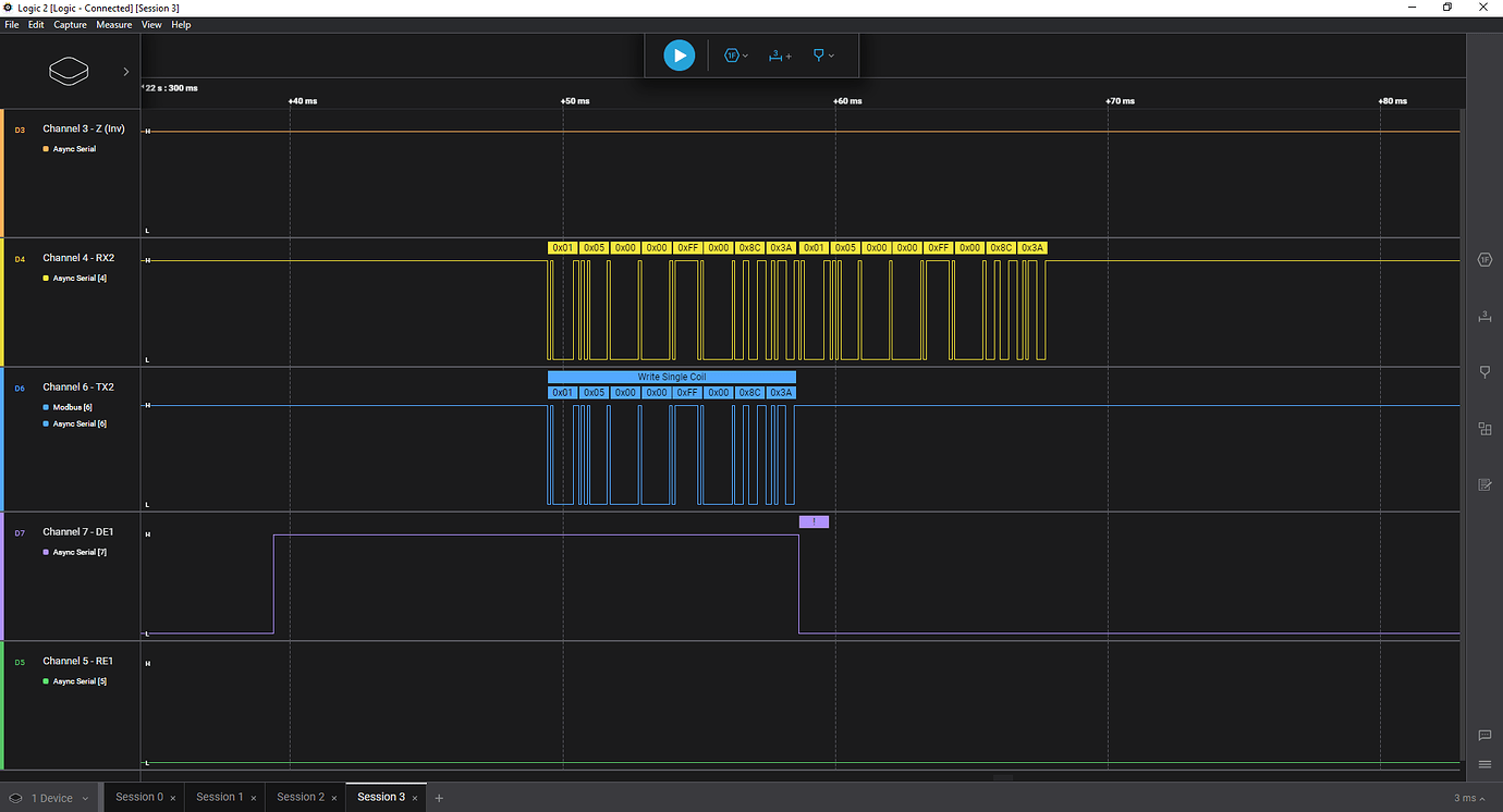 ArduinoModbus only prints fail messages (using MKR1010 board and MKR485 shield) - Networking ...