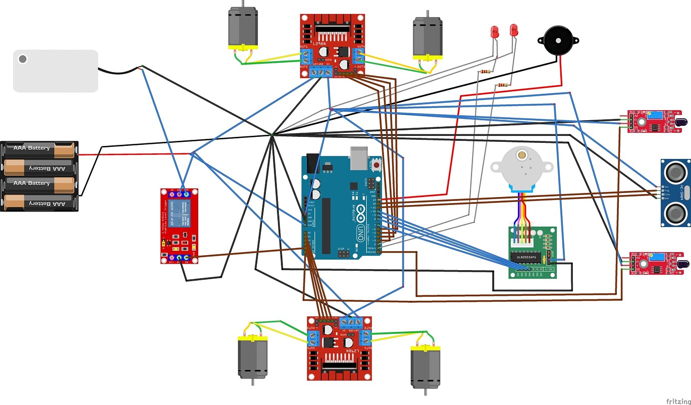 Firefighter robotic car using Arduino UNO - Robotics - Arduino Forum